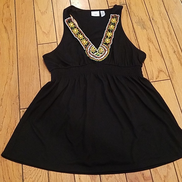 Piper & Blue | Tops | Piper And Blue Kody Brand Beaded Top | Poshmark